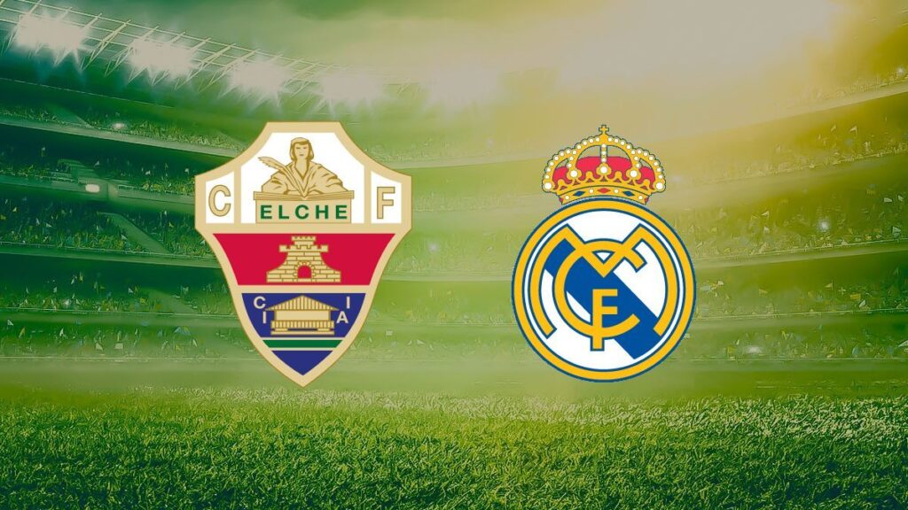 Elche vs Real Madrid DONDE VER EN VIV⚽️ ONLINE - LaLiga EA Sports 2025 ...