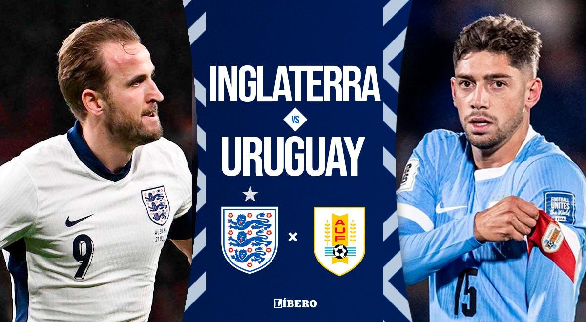 Inglaterra vs Uruguay DONDE VER EN VIV⚽️ ONLINE - Amistoso ...